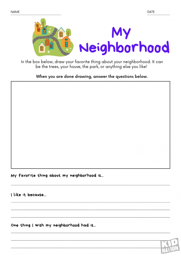 My Community Lesson Plan - KidNation