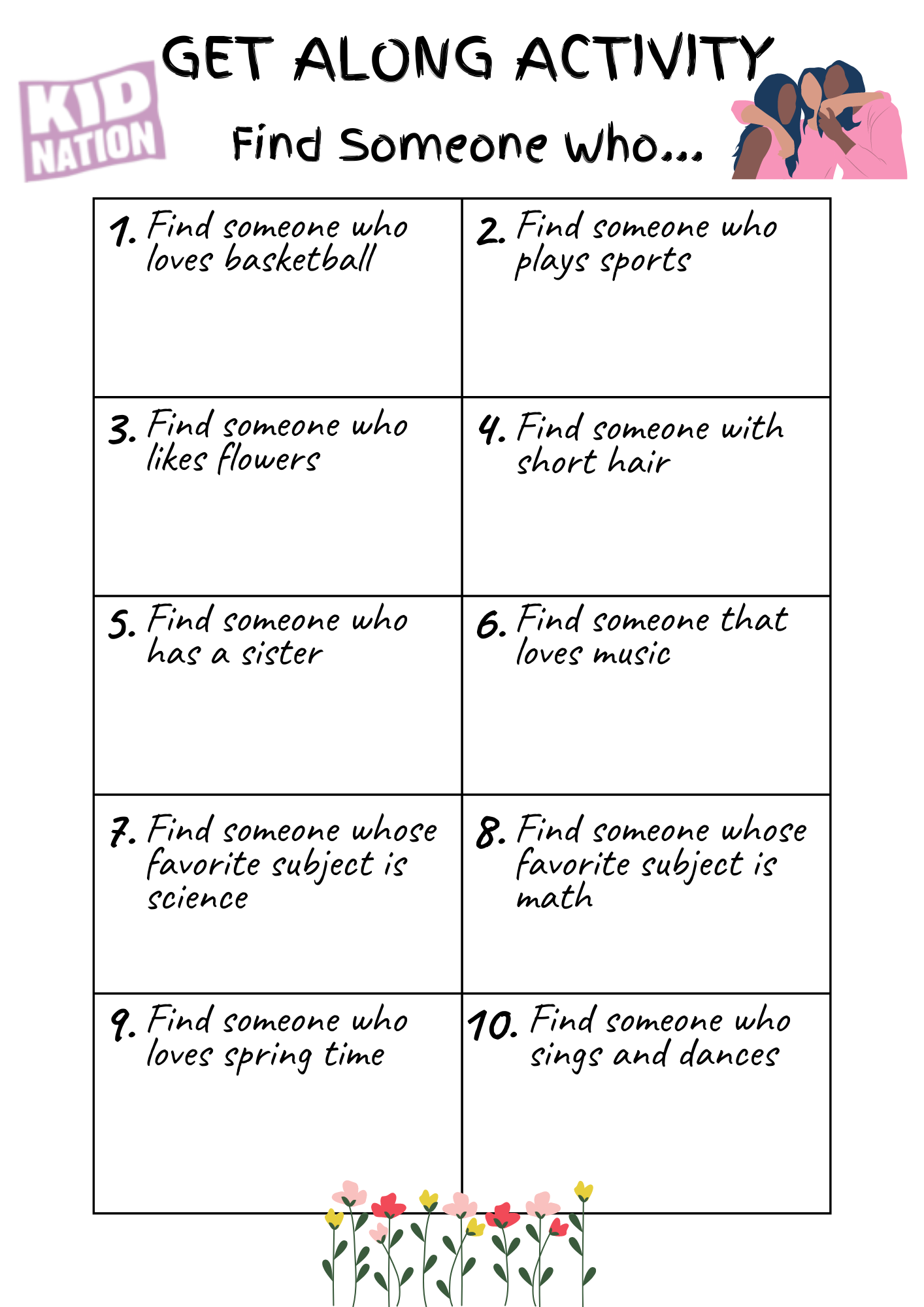 Get Along Lesson Plan - KidNation