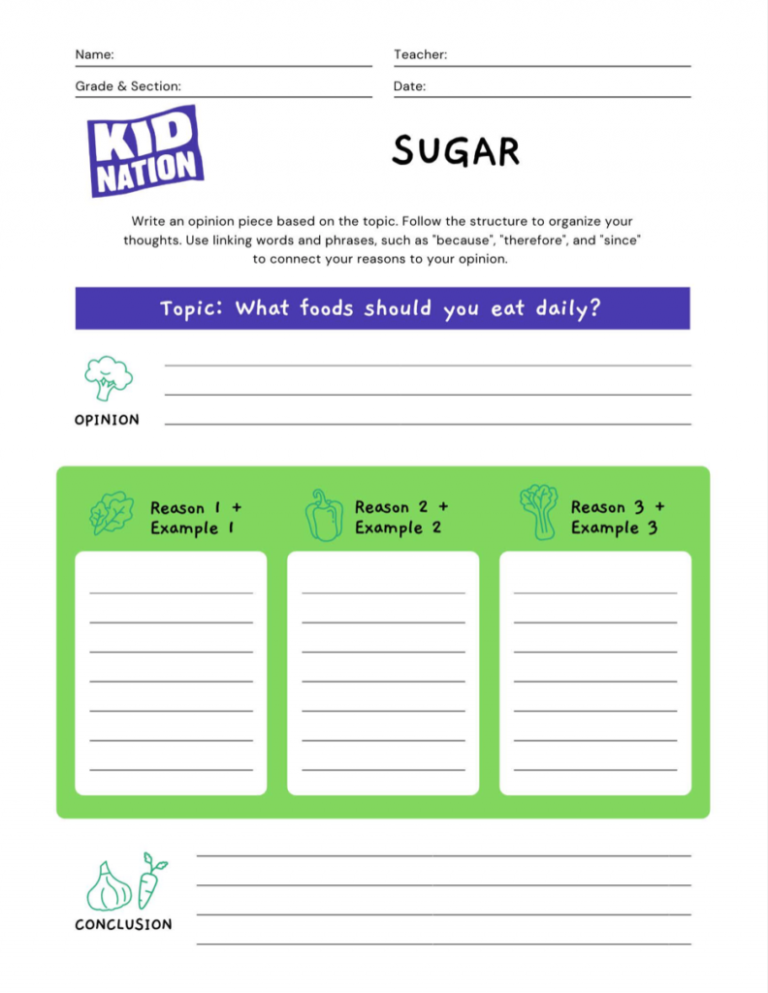 Sugar Lesson Plan - KidNation